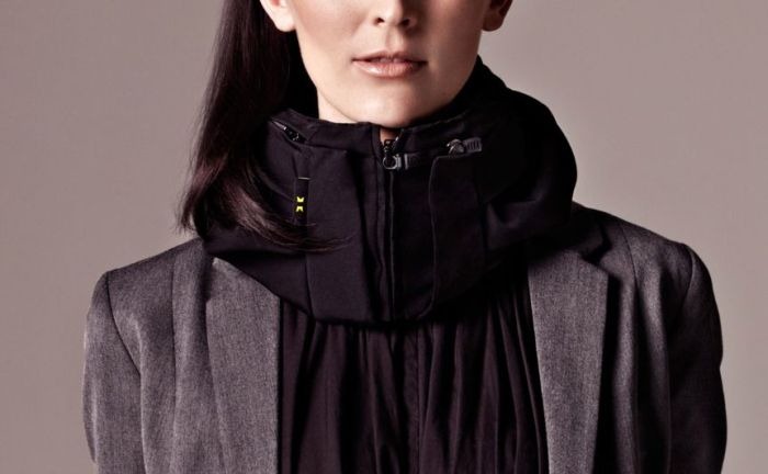 Hövding Bicycle Helmet is Invisible and Fashionable | Amusing Planet